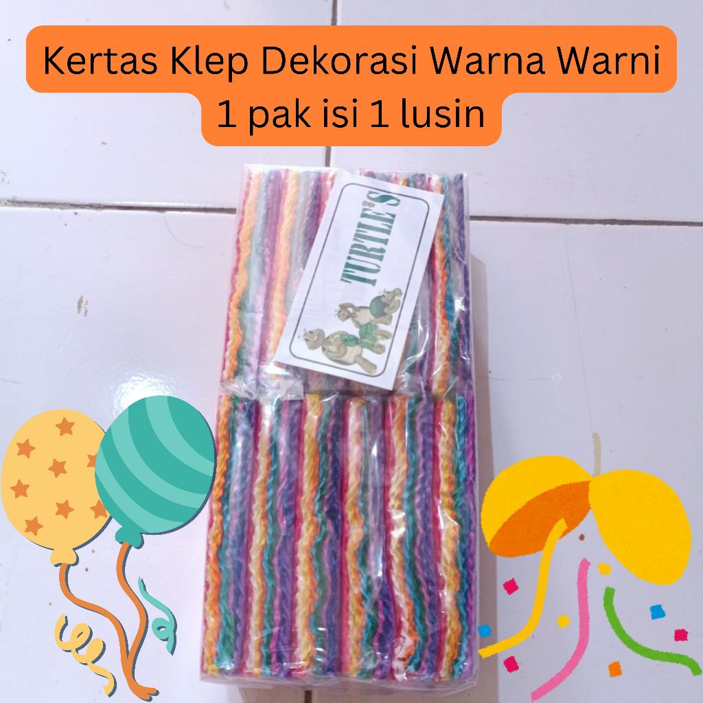 Jual KERTAS KLEP ROMBE ROMBE SLINGER KERTAS 1 PAK 12PCS | Shopee Indonesia