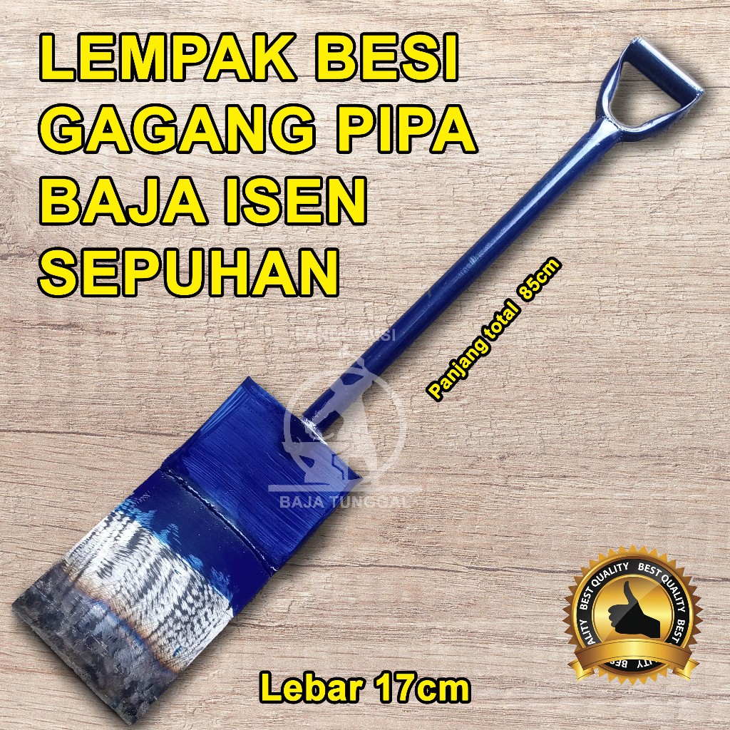 Jual Lempak/Lencek Tanah Besi Baja Isen Sepuhan Asli Lebih Kuat Lebih ...