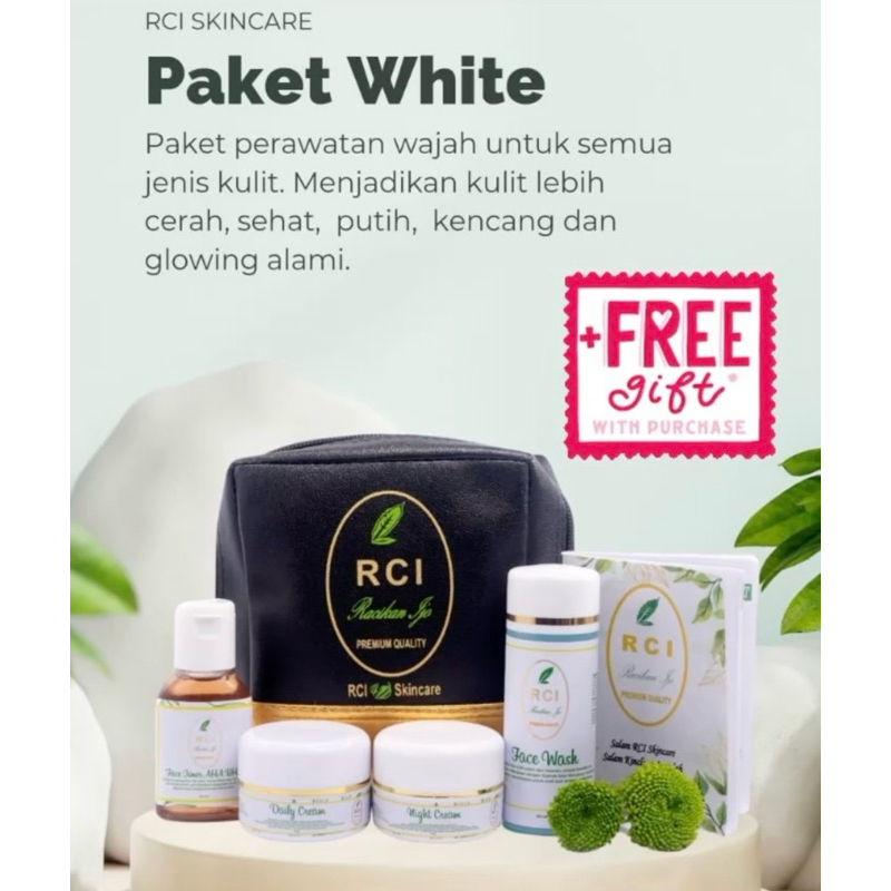 Jual RCI SKINCARE Paket White Reformula New Formula Booster Basic ...