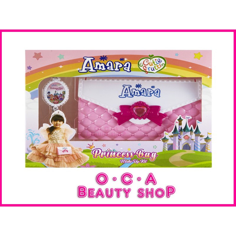 Jual ORIGINAL100% Amara Princess Bag Makeup Kit / Purbasari Amara ...