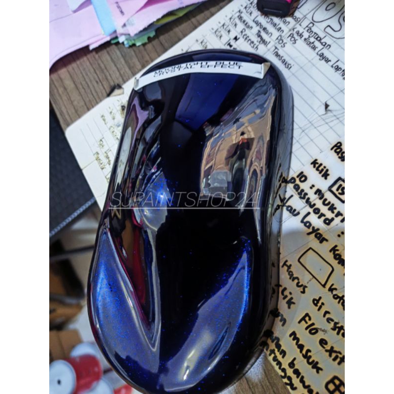 Jual CAT PU MOONLIGHT BLUE CRYSTAL EFFECT | cat otomotif | cat motor ...