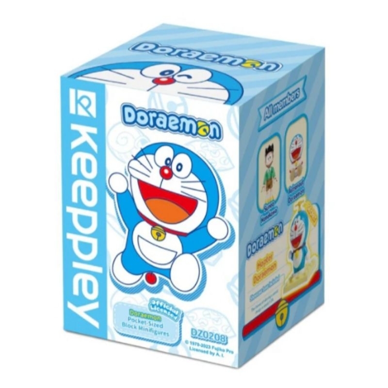 Jual Keeppley Doraemon Nobita & Crayon Shinchan Shin chan Mini Figure ...