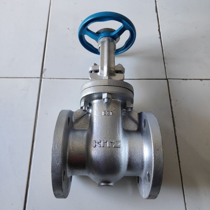 Jual Gate Valve KITZ FCL 125-200 WOG Flange ANSI size 4 inch | Shopee Indonesia