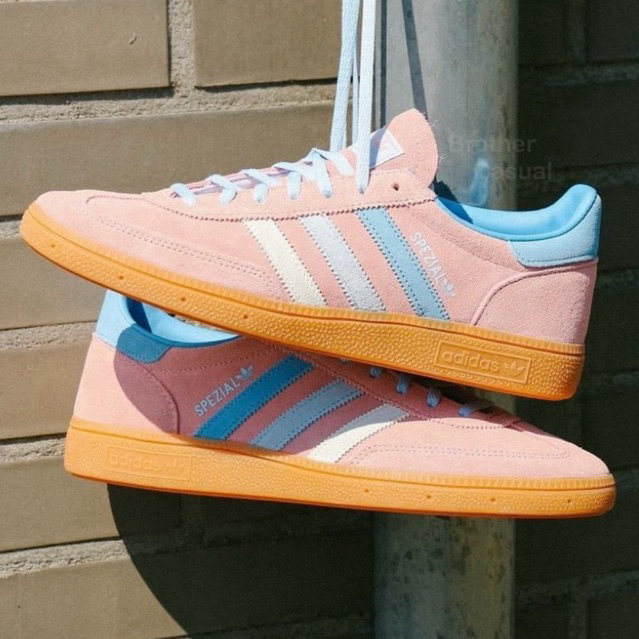 Jual Adidas Handball Spezial Pink/Light Blue IG1974 | Shopee Indonesia