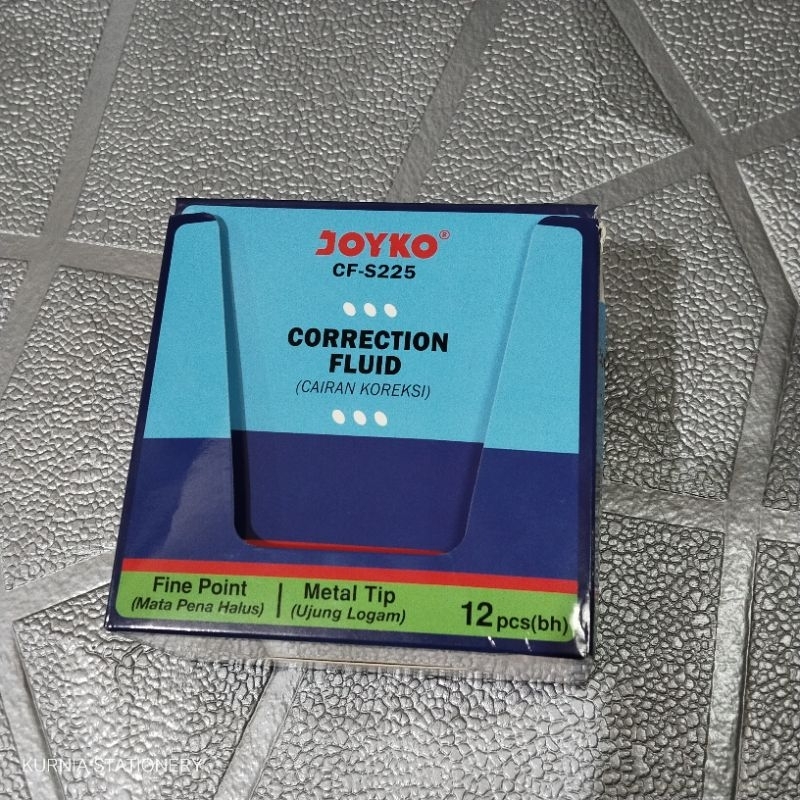 Jual SELUSIN (12 PCS) Stipo/Tipe-X Cair JOYKO CF-S225 CORRECTION FLUID ...