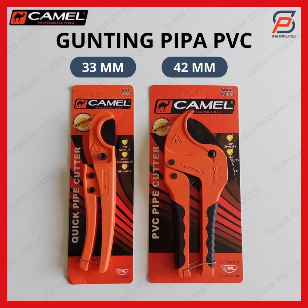 Jual Camel Gunting Pemotong Pipa PVC 33mm 42mm Tang Potong Paralon Pipe ...