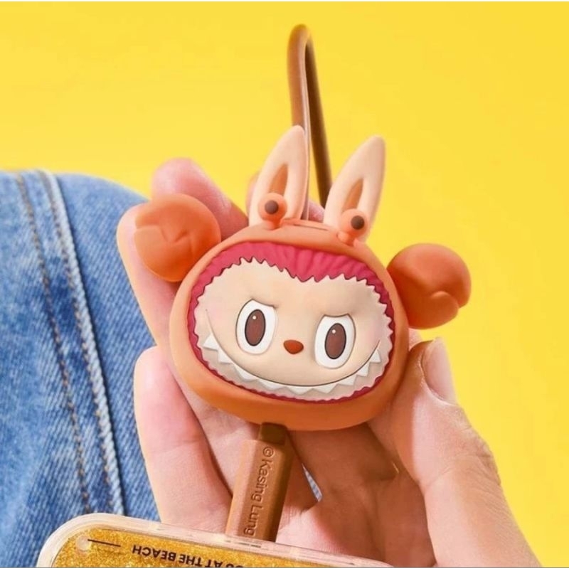 Jual READY SALE POP MART LABUBU charger iphone /type C bag charm ori ...