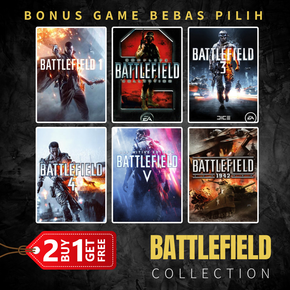 Jual Battlefield Collection Series | GAME PC | BELI 2 GRATIS 1 | Shopee ...