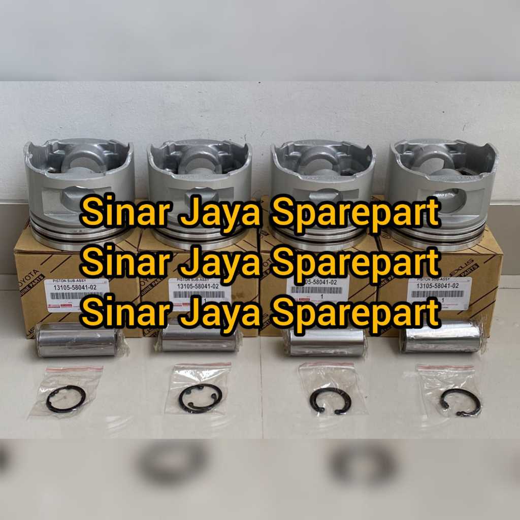 Jual Piston Atau Seher Oversize 100 Toyota Dyna 14B 115PS 115ET 115ST ...