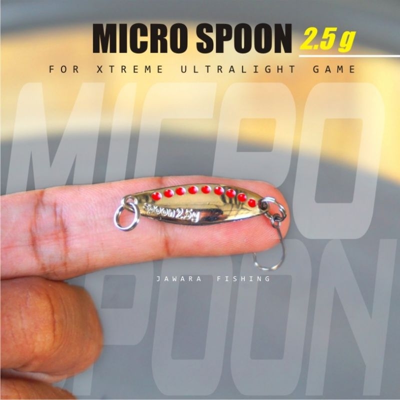 Jual MICRO SPOON 2,5 gr/2,5cm BAIT LURE | Umpan Pancing Xtreme ...