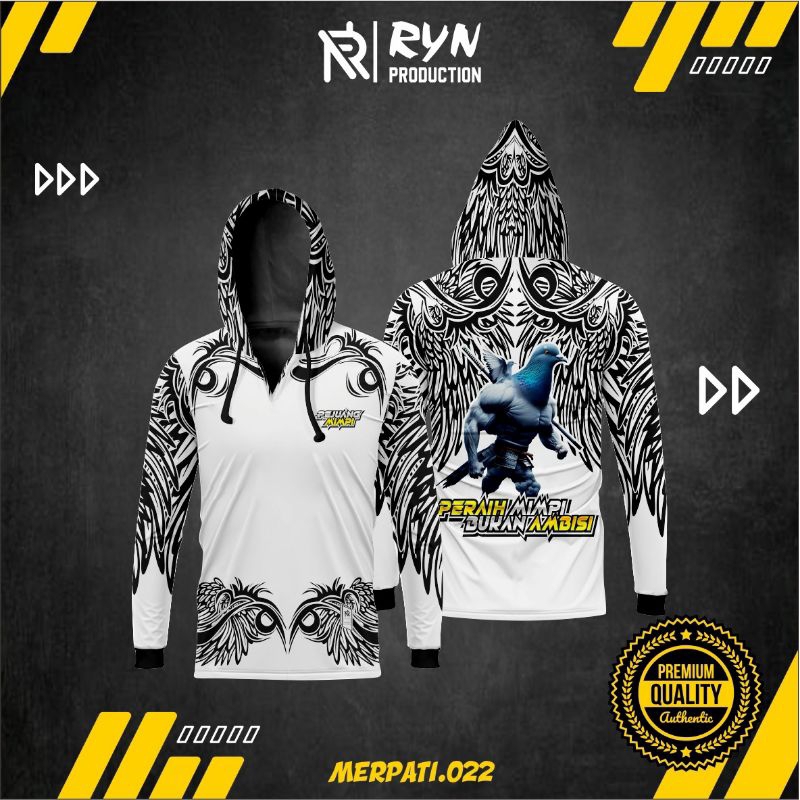 Jual JERSEY MERPATI/DARA FULL PRINTING CUSTOM NAMA TEAM,LOGO SATUAN ...