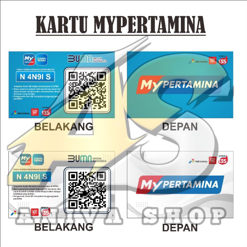 Jual Cetak Mypertamina | Shopee Indonesia