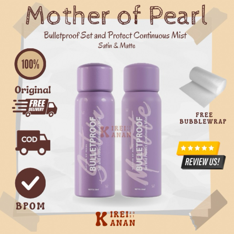 Jual MOP Mother of Pearl - BULLETPROOF SET AND PROTECT CONTINUOUS MIST ...