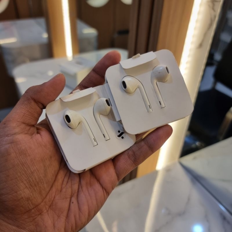 Jual Earphone iPhone lightning original iBox ( headset iP ) | Shopee ...