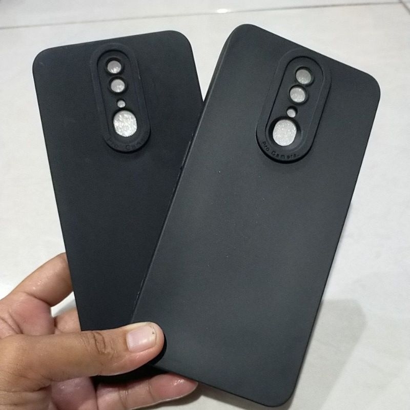 Jual Softcase Casing Full Black OPPO F11 Case Silikon Pro Camera ...