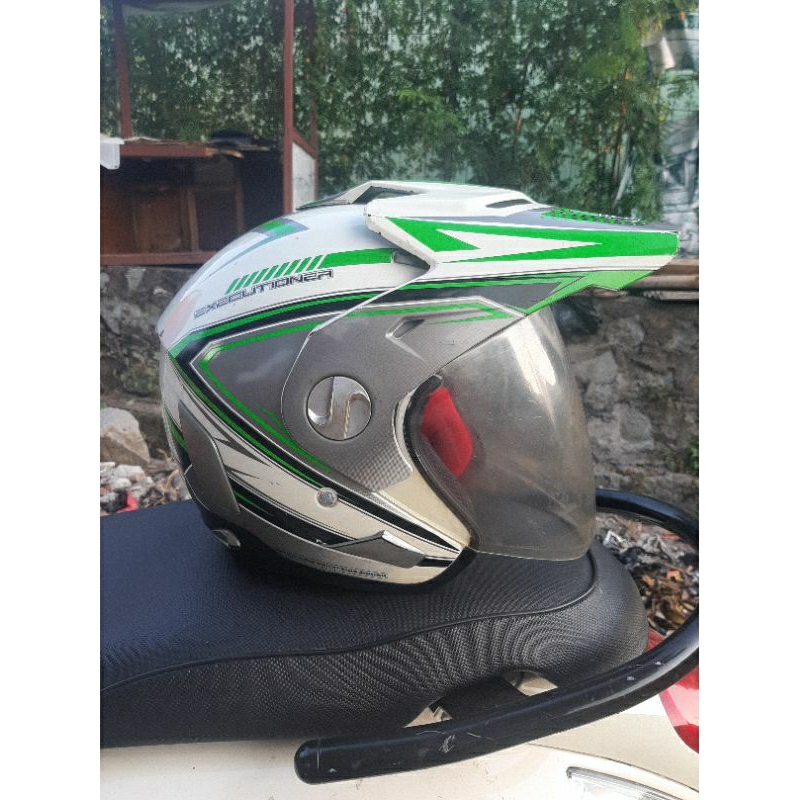 Jual Helm Cross Cargloss Former Executioner Size M (Bekas) | Shopee ...