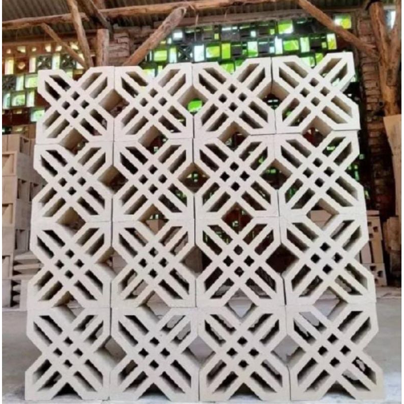 Jual roster beton, roster minimalis modern roster motif costum | Shopee ...