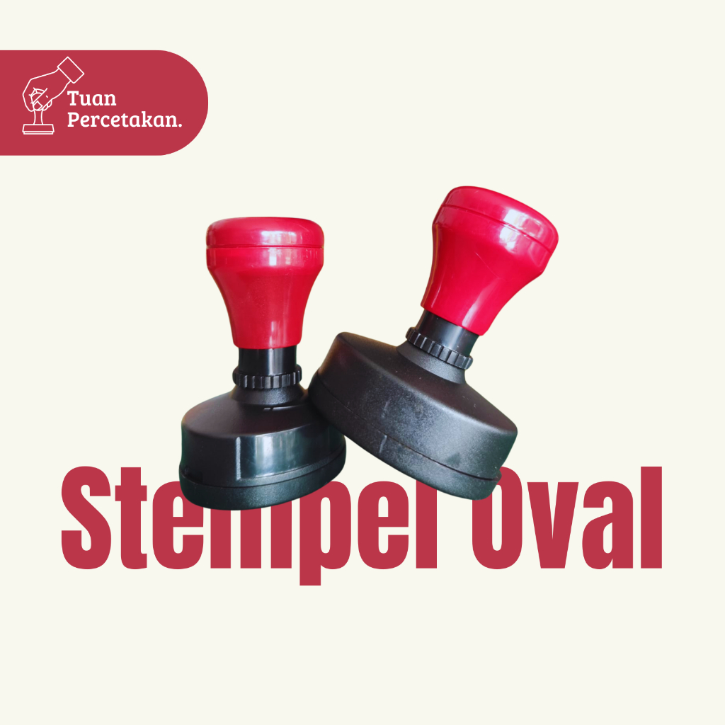 Jual Gagang Stempel Oval Otomatis | Tersedia Dengan Berbagai Macam Ukuran | Stempel cocok untuk ...