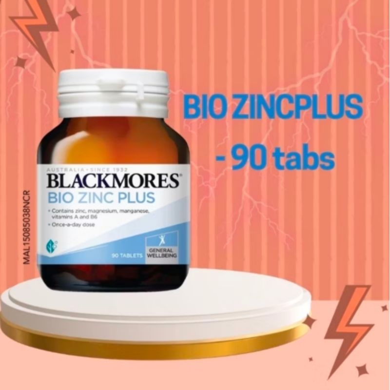 Jual Blackmores Bio zinc plus 90 tablet original malaysia | Shopee ...