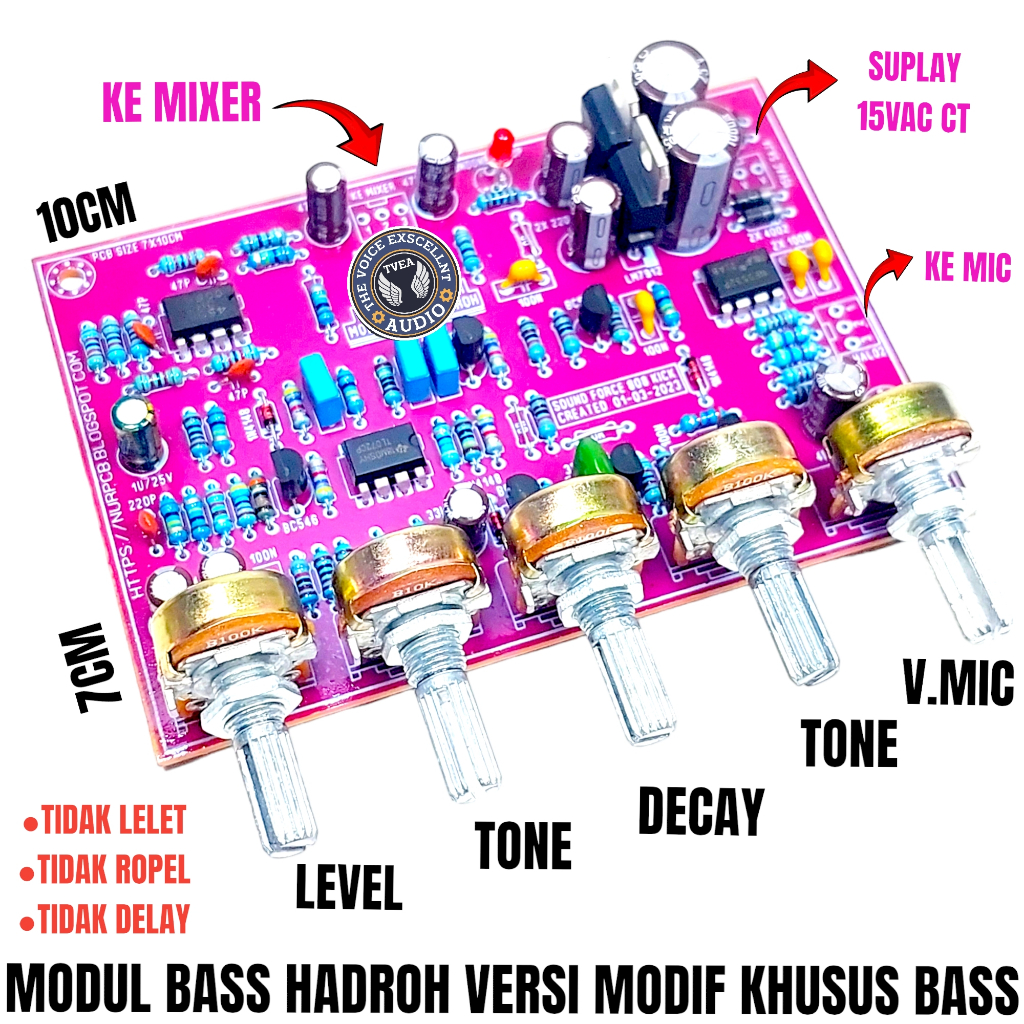 Jual Modul Bass Hadroh / Bas Hadrah Kickdrum Versi Modif Khusus Bass ...