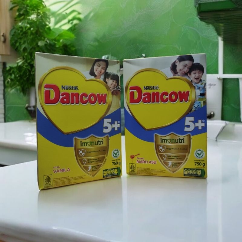 Jual Nestle Dancow 5+ Nutritods Susu Pertumbuhan Rasa Madu/Vanila 5-6 ...