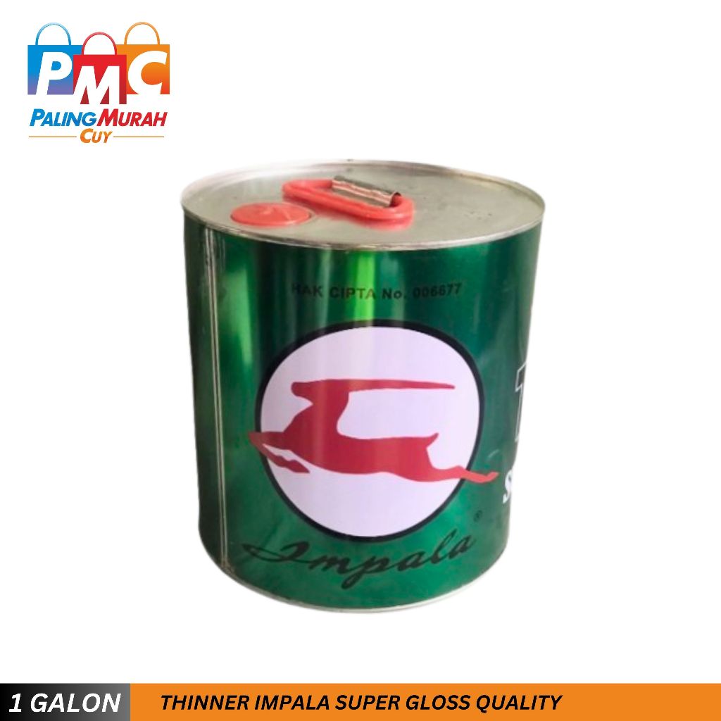 Jual Thinner Impala Super Gloss Quality - Thinner 1 Galon | Shopee ...