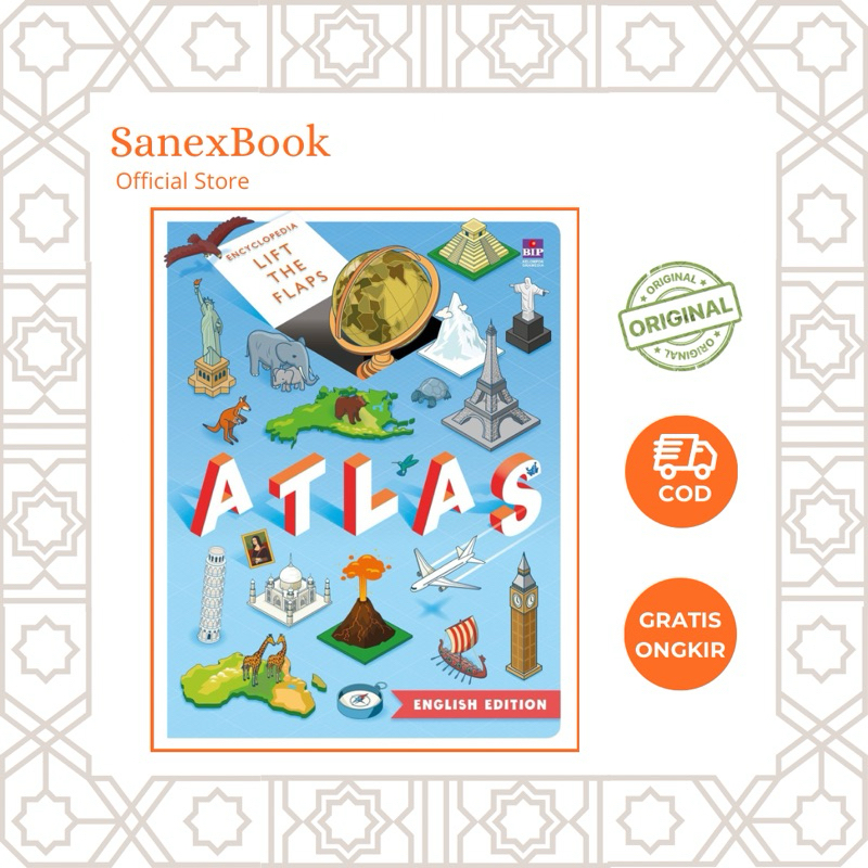 Jual Encyclopedia Lift the Flaps Atlas (English Edition) - Igloobooks ...