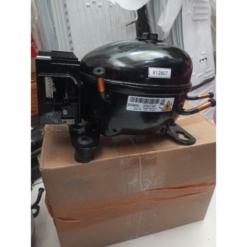 Jual kompresor kulkas 2 pintu Aqua inverter (vth1116y a-230v 40-150hz b ...