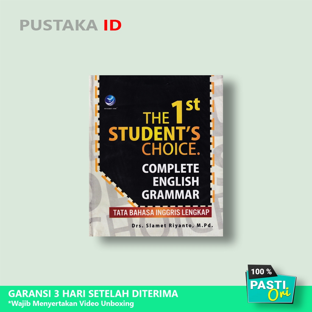 Jual Buku The 1st Student's Choice : Complete English Grammar, Tata ...