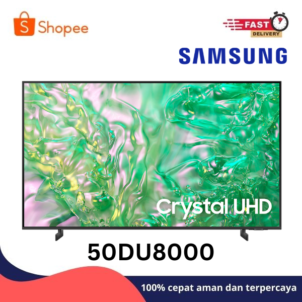 Jual Samsung 50DU8000 Smart Tv 50 Inch New Series Crystal UHD 4K ...