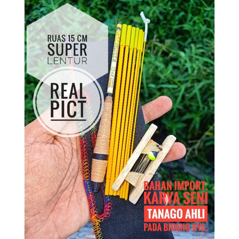 Jual ITYP Versi Lite Ruas 15cm Joran Tanago P.120cm, P.150cm & 170cm | Shopee Indonesia