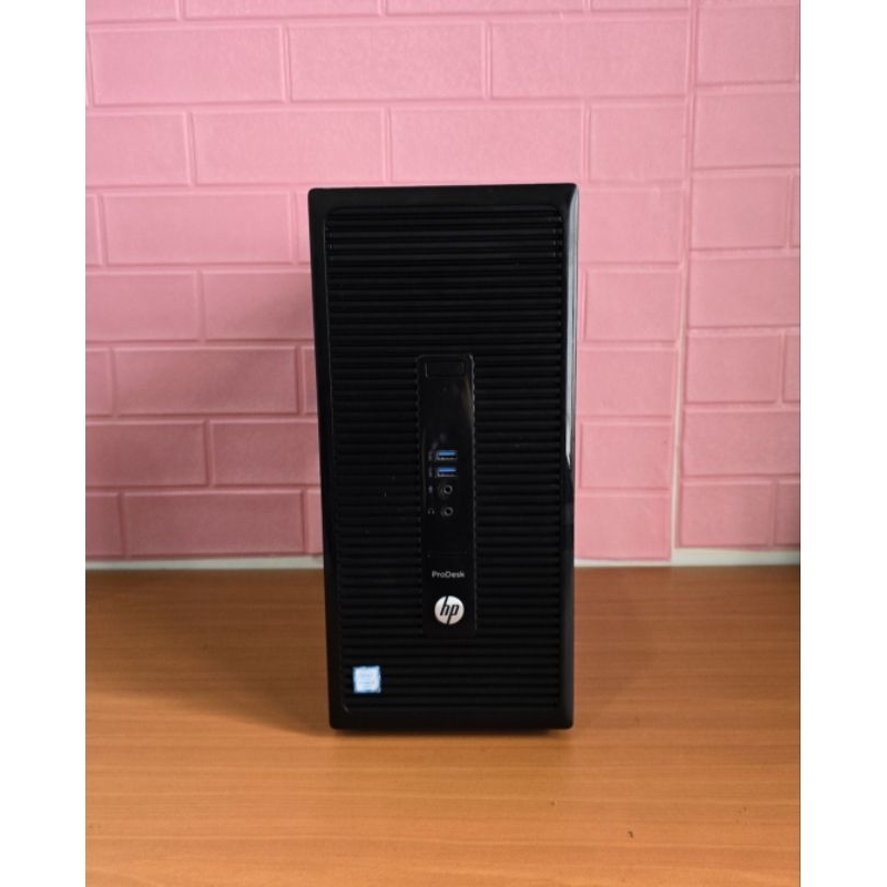 Jual PC HP PRODESK 400 G3 TOWER CORE I3 6100 GEN 6 RAM 8 GB SSD 256 GB ...