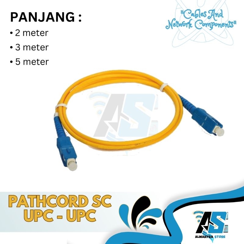 Jual PATCHCORD (BIRU - BIRU) SC/UPC - SC/UPC 5 METER - patchcore | Shopee Indonesia