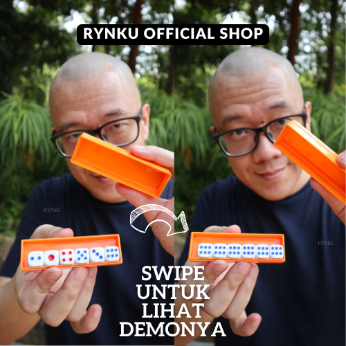Jual Alat Sulap Flash Dice By Rynku - Sulap Dadu Bisa Berubah - Sangat Visual Dan Mudah Di ...