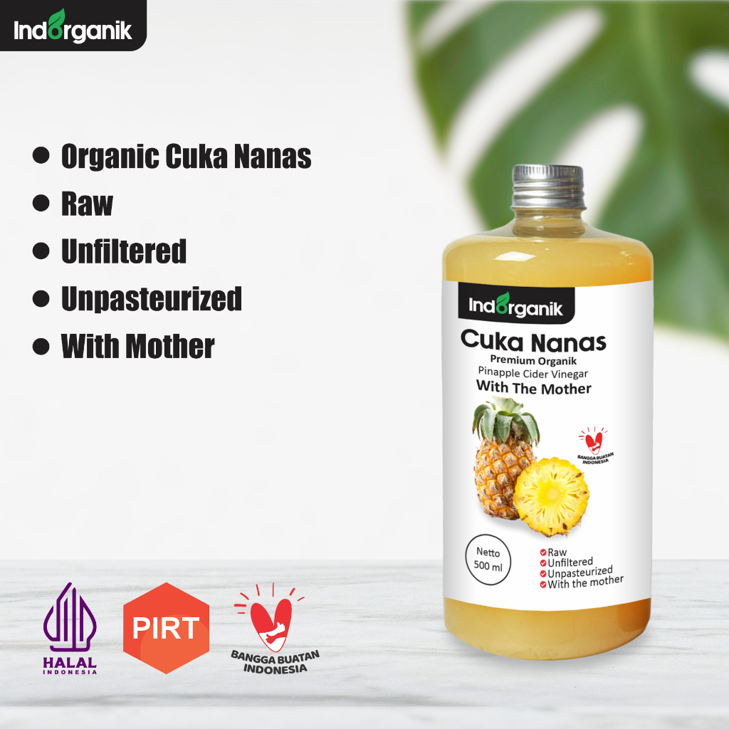 Jual INDORGANIK - CUKA NANAS ORGANIK TANPA CAMPURAN - PINEAPPLE CIDER ...
