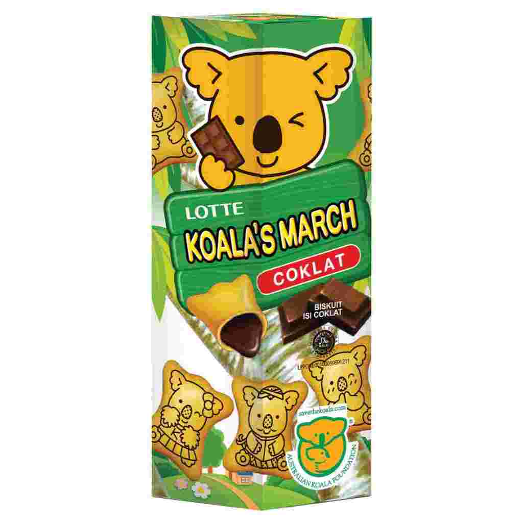 Jual lotte koala's march chocolate | Shopee Indonesia