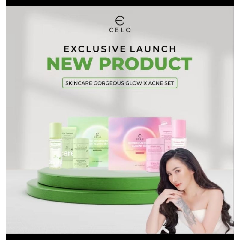 Jual CELO BEAUTE Gorgeous GLOW SET X Acne SET WAJAH SKINCARE EXCLUSIVE ...