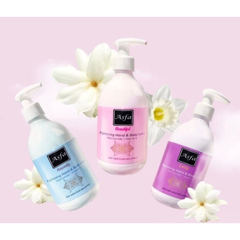 Jual ASFA Brightening Body Lotion with Niacinamide dan Vitamin E 300ml ...