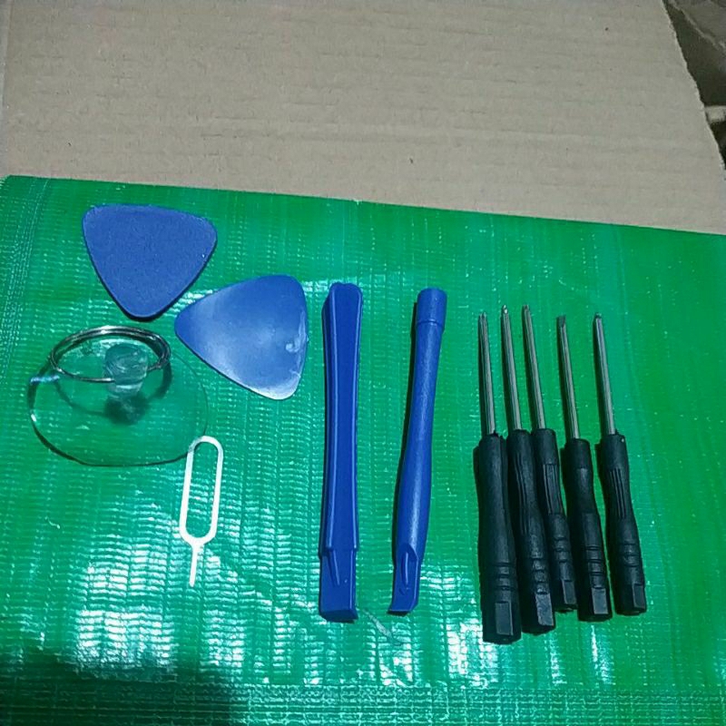 Jual ALAT BUKA LCD HP LAYAR IPHONE ANDROID OBENG SET PEMBUKA TOOL ...