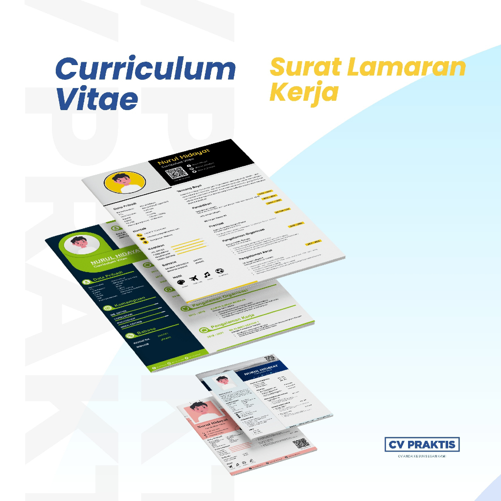 Jual CV KREATIF | CURRICULUM VITAE | RESUME | CV PROFESIONAL | DAFTAR RIWAYAT HIDUP | Shopee ...