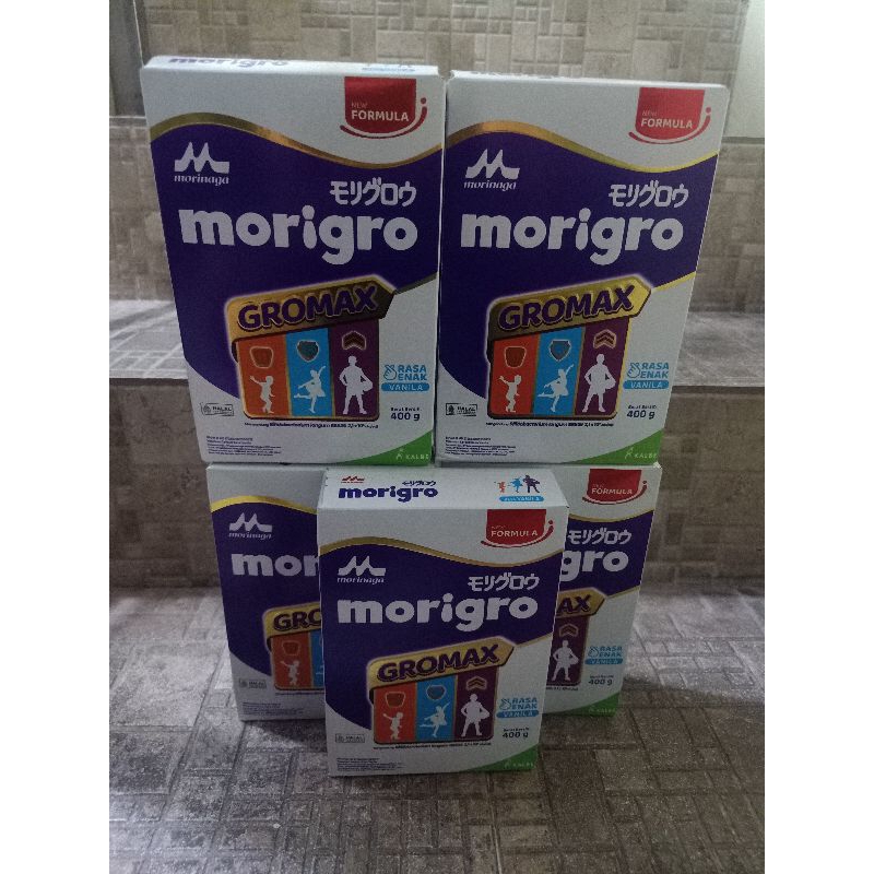 Jual Susu Formula Morinaga Morigro 400gr 5 box | Shopee Indonesia