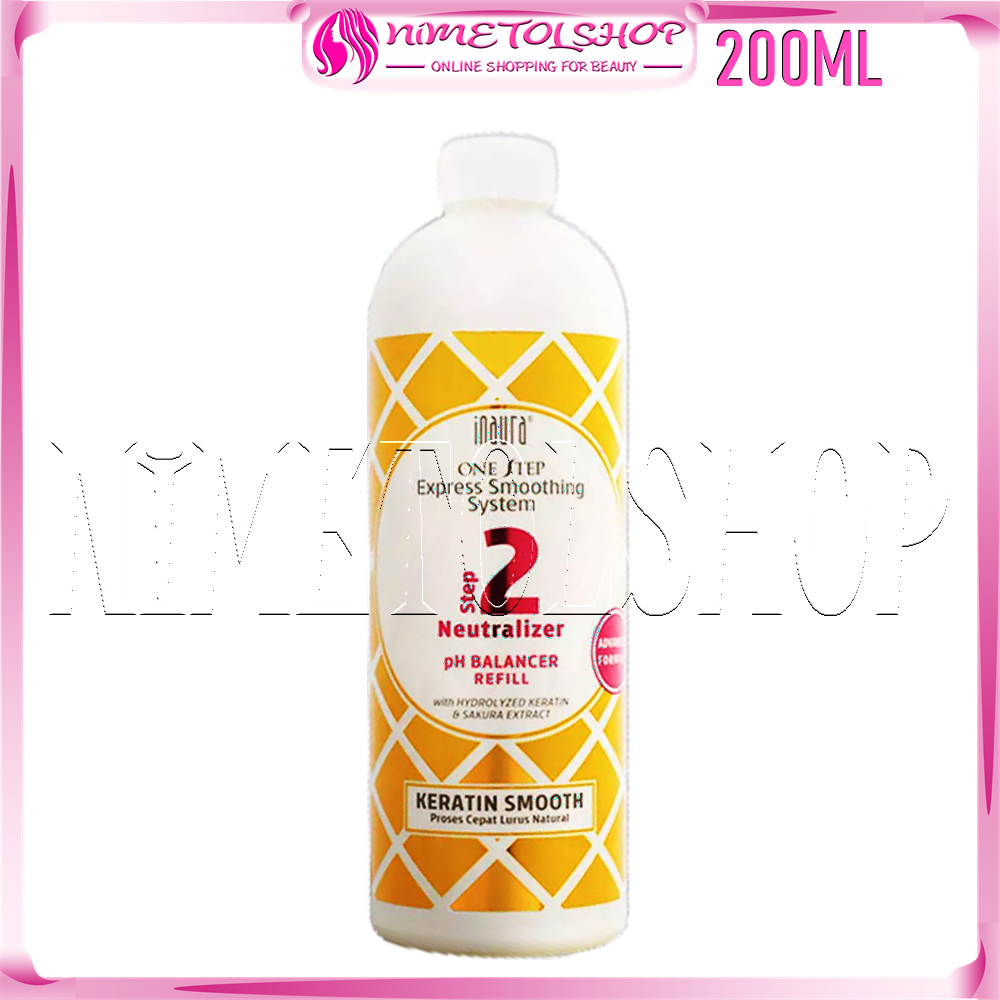 Jual INAURA One Step Neutralizer 200ml Refill pH Balancer Step 2 Foam ...