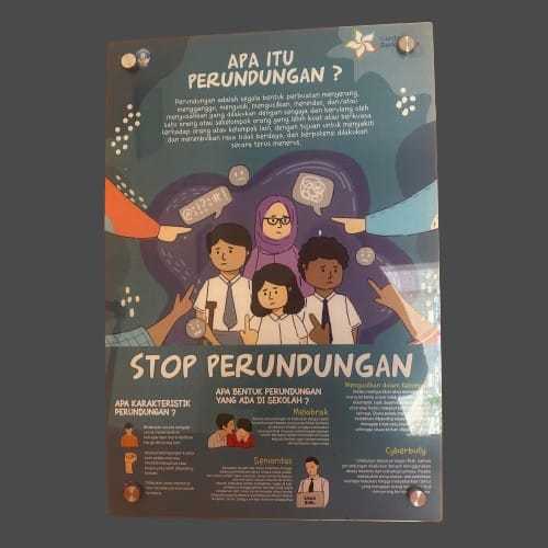 Jual Poster Akrilik Stop Perundungan, Poster Akrilik Apa Itu ...