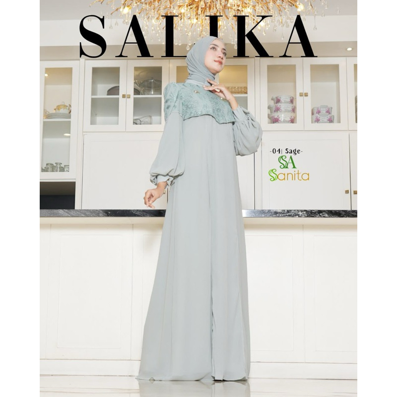 Jual Salika Dress Original By Sanita (READY SIAP KIRIM) | Shopee Indonesia