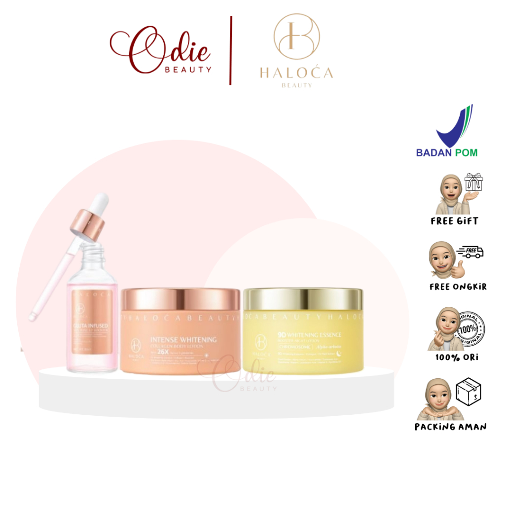 Jual HALOCA CHROMOSOME 9D HALOCA BEAUTY BODY LOTION HALOCA BOOSTER ...