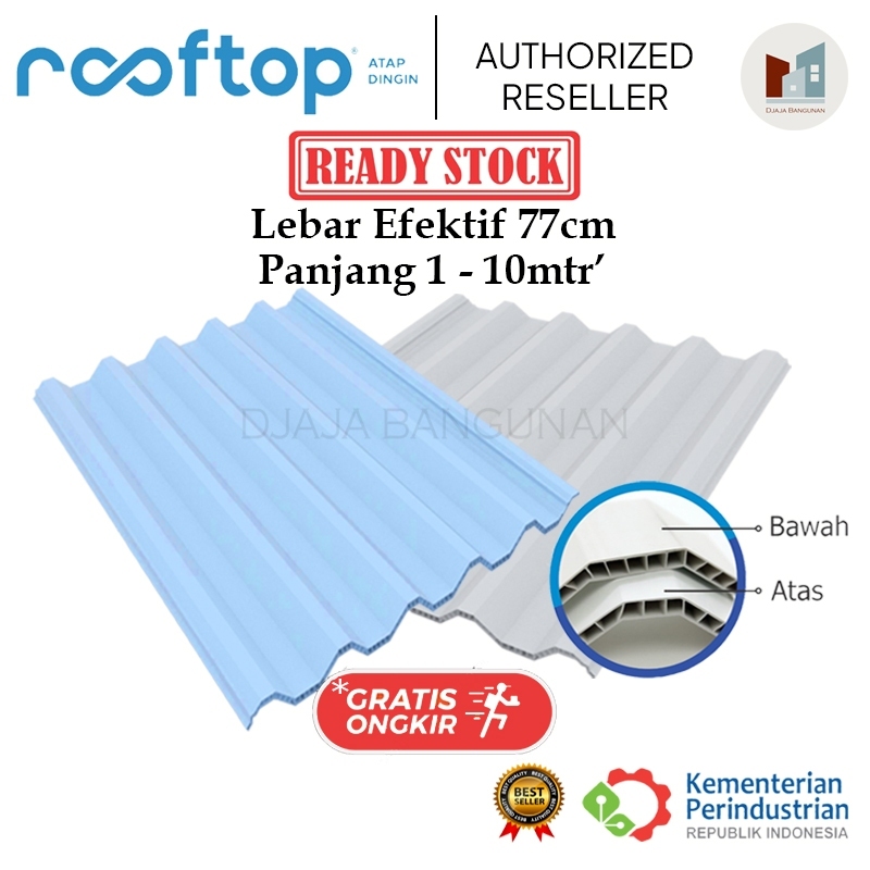 Jual (Surabaya & Sidoarjo) Atap Rooftop Premium Harga termurah merk ...