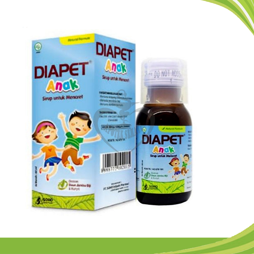 Jual Diapet Sirup Mengatasi Gejala Diare Anak | Shopee Indonesia