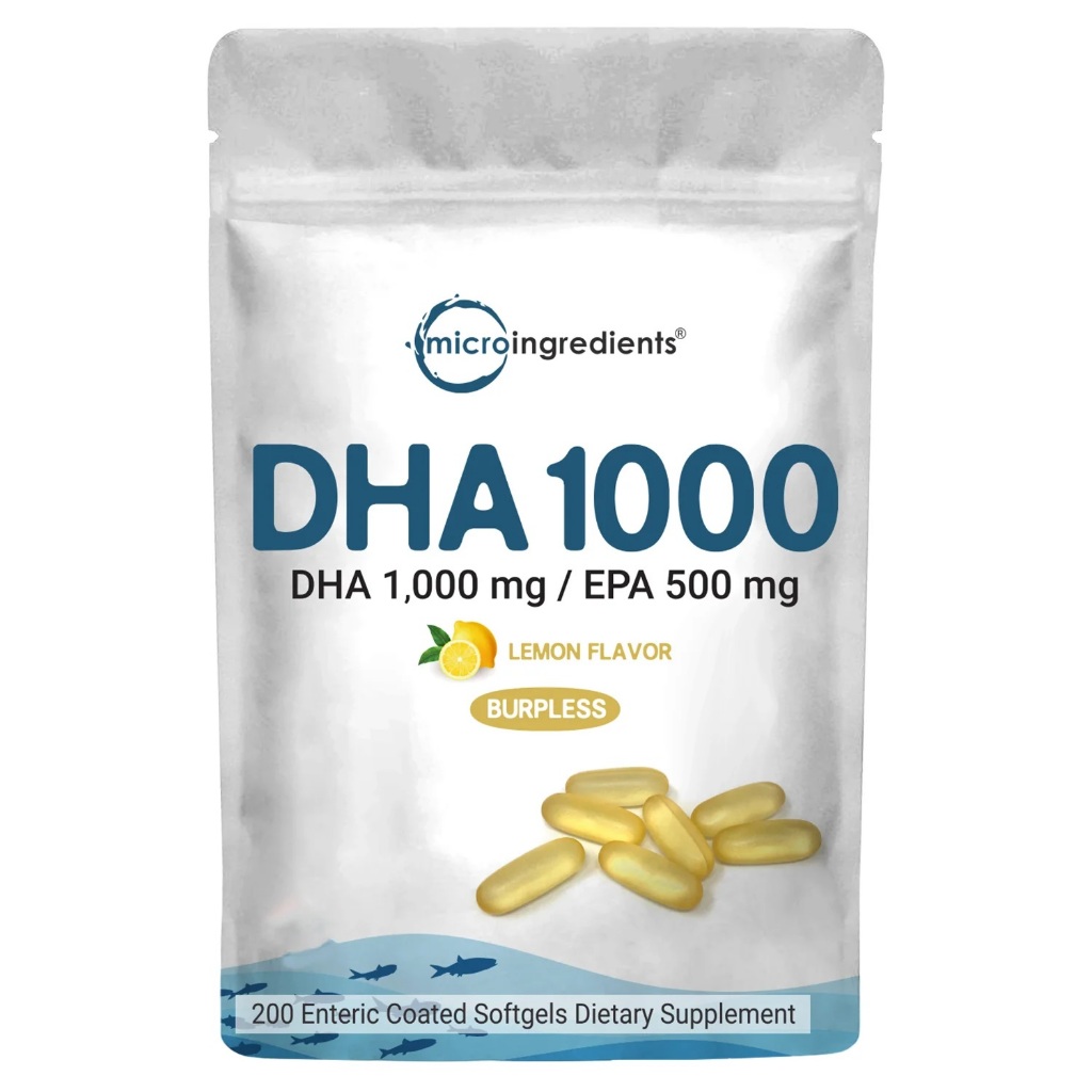 Jual Promo Micro Ingredients Omega 3 Fish Oil DHA Supplements 1000mg ...