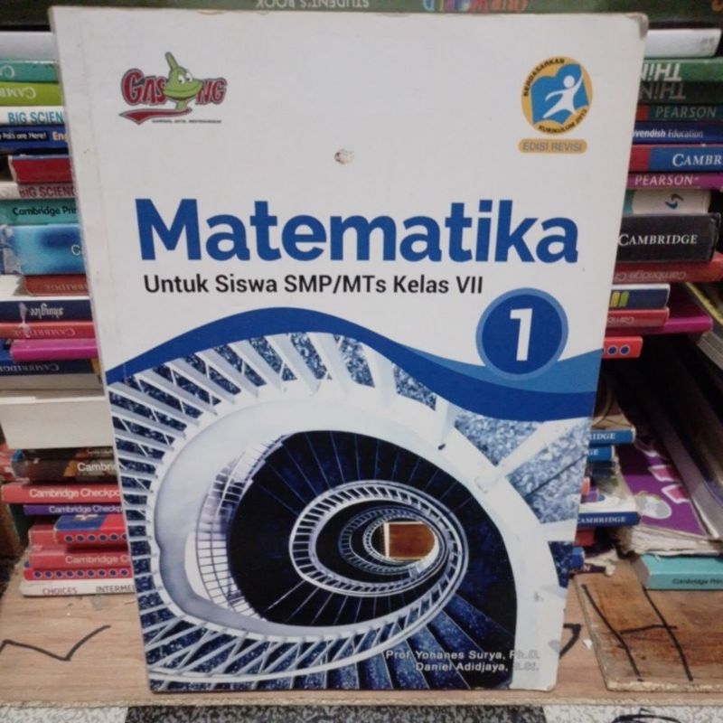 Jual BUKU MATEMATIKA KELAS 1-7-VII SMP EDISI REVISI | Shopee Indonesia
