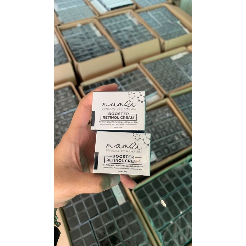 Jual READY STOK!! BOOSTER RETINOL CREAM MAMZI SKINCARE BY MAMA ZIO ...